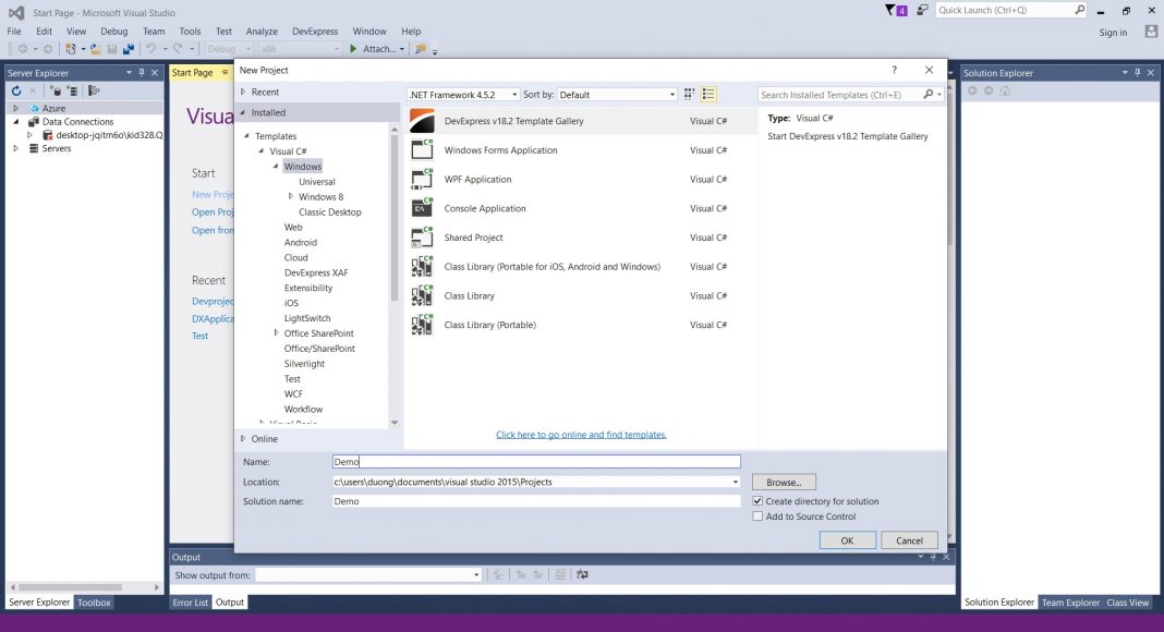 Download DevExpress 19.2.5 full cho Visual Studio 2019